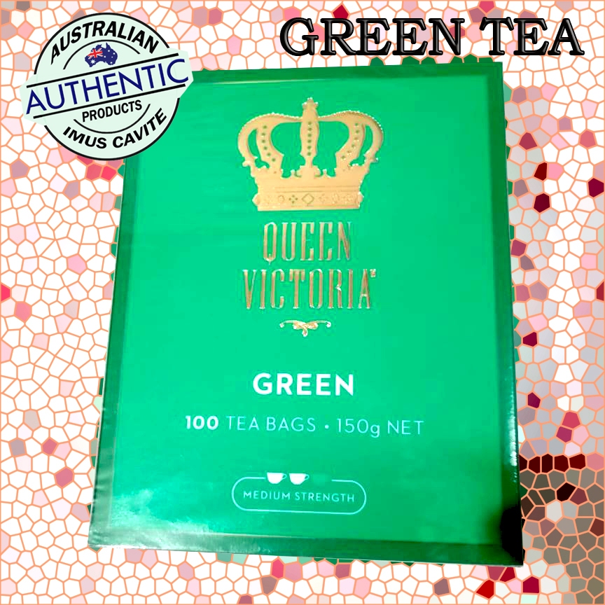 Queen Victoria Green Tea 100Teabags Imported from Australia | Shopee ...