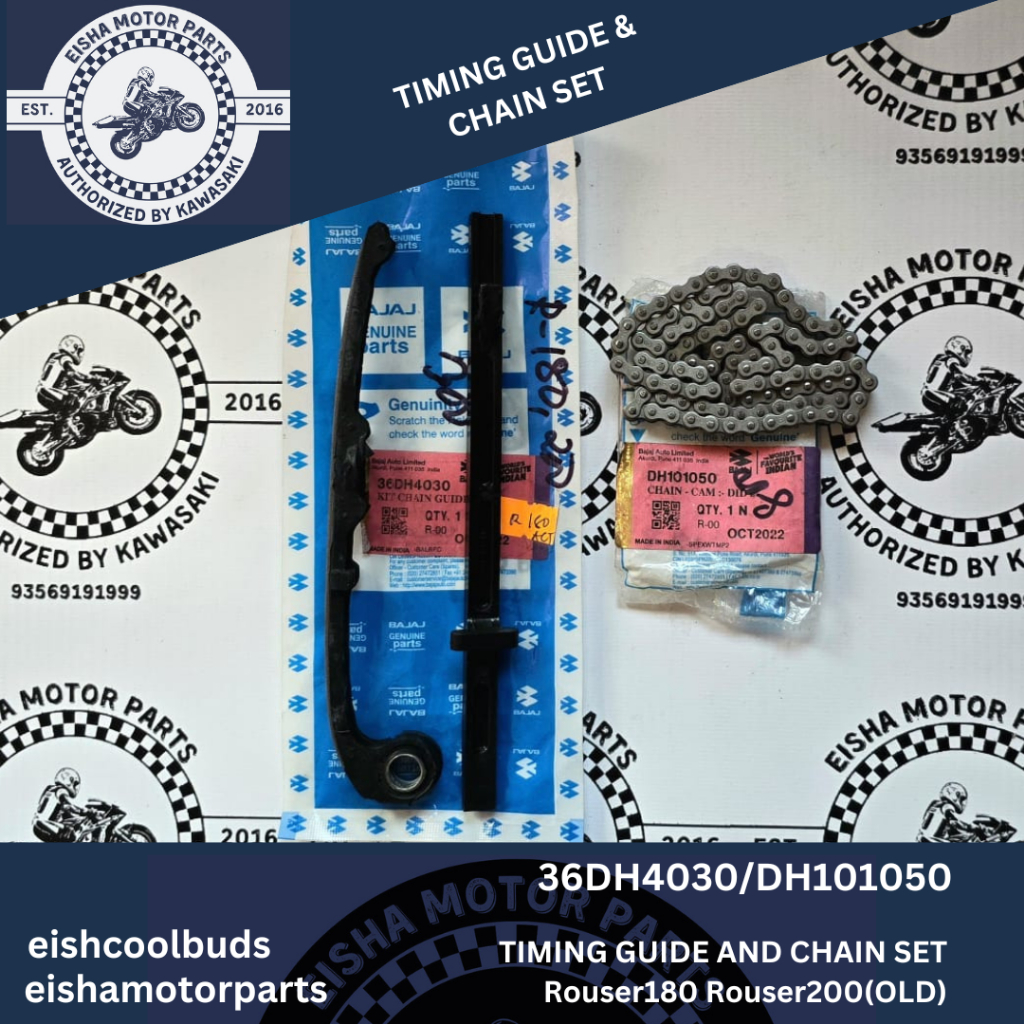 TIMING CHAIN AND GUIDE SET Rouser180 Rouser200(OLD) 36DH4030 DH101050 ...