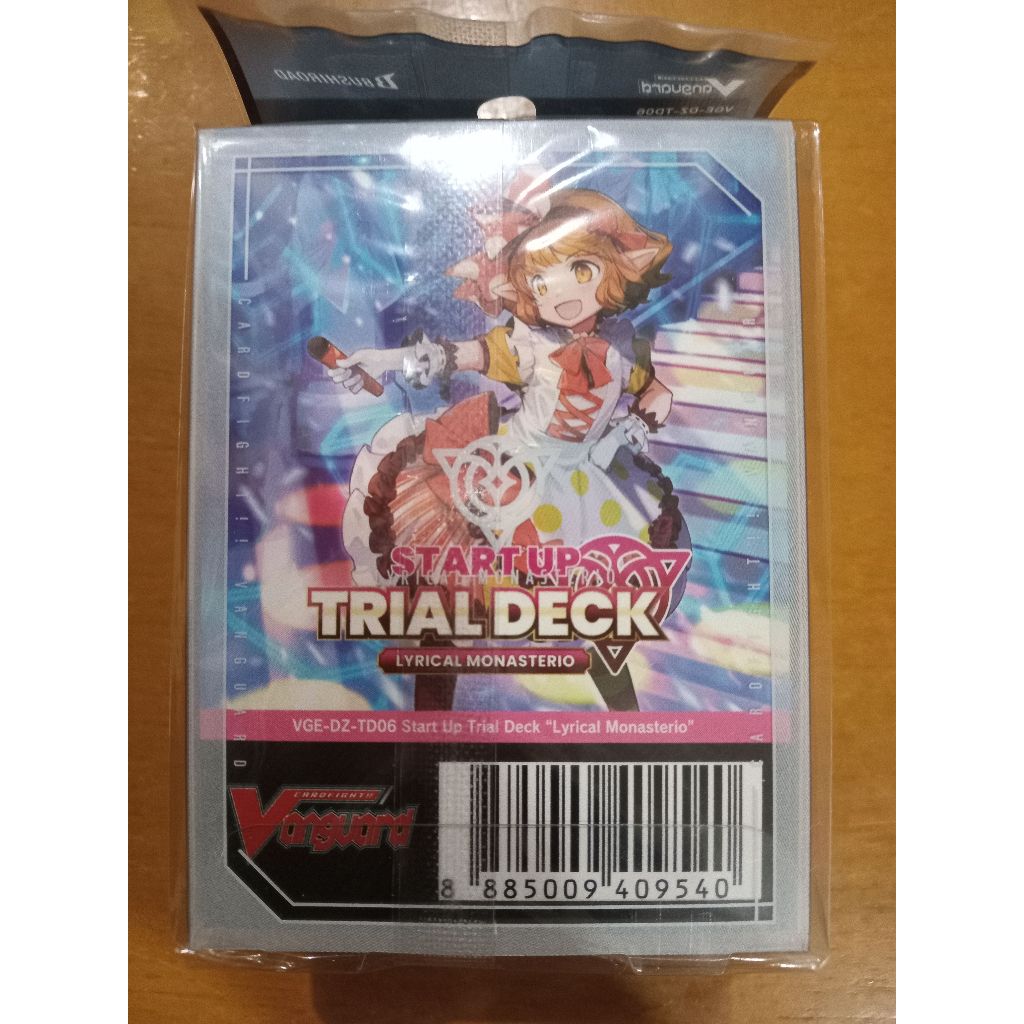 CFV Cardfight!! Vanguard Start Up Trial Deck Lyrical Monasterio English (VGE-DZ-TD06) | Shopee ...