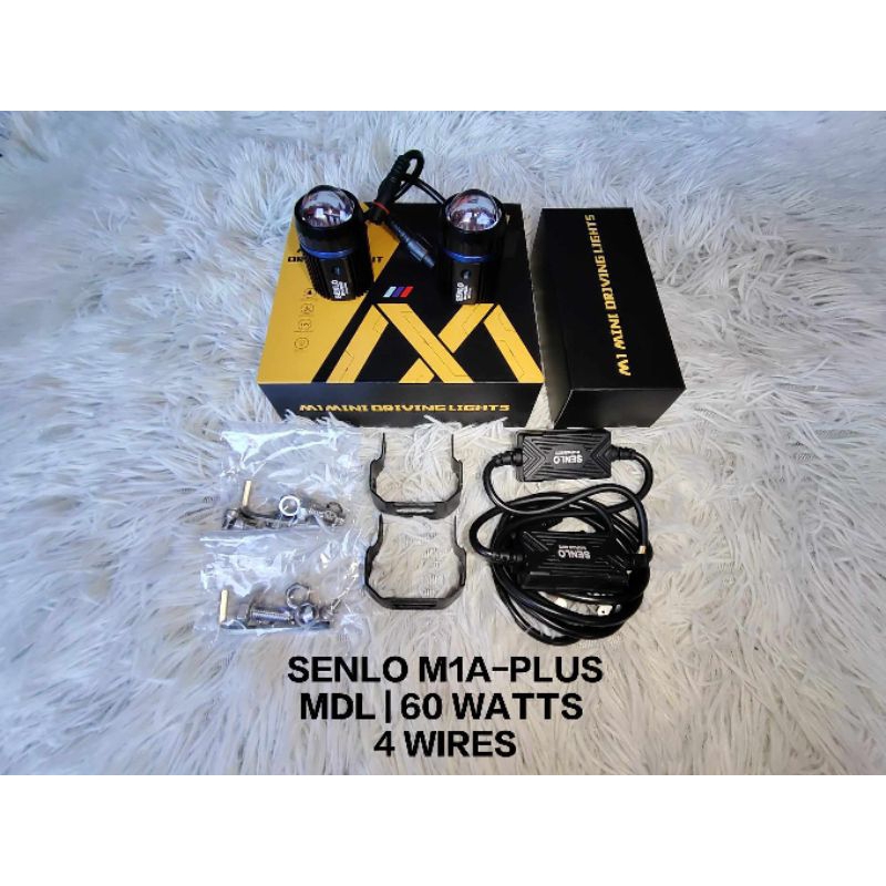 SENLO M1A-PLUS MINI DRIVING LIGHT V3| 60 WATTS | Shopee Philippines