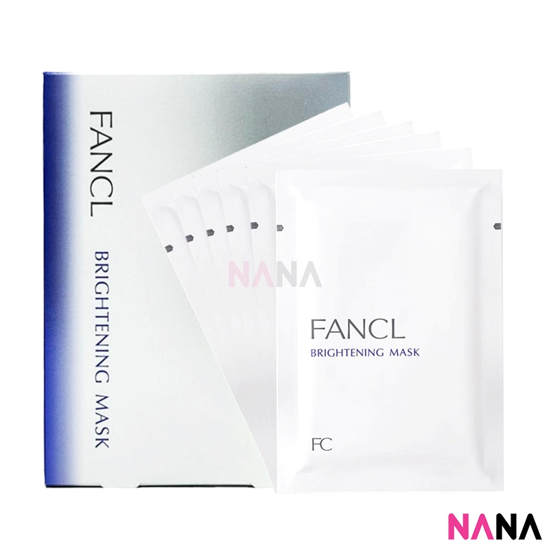 Fancl Brightening Mask (6 Sheets/Box) | Shopee Philippines