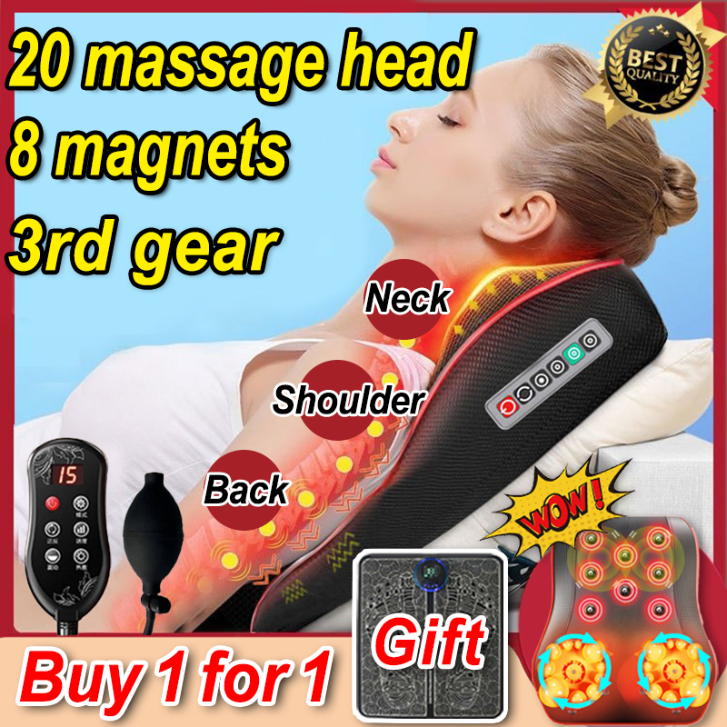 Back massager electric Massager for Back Pain 3 gears Vibration/magnet ...