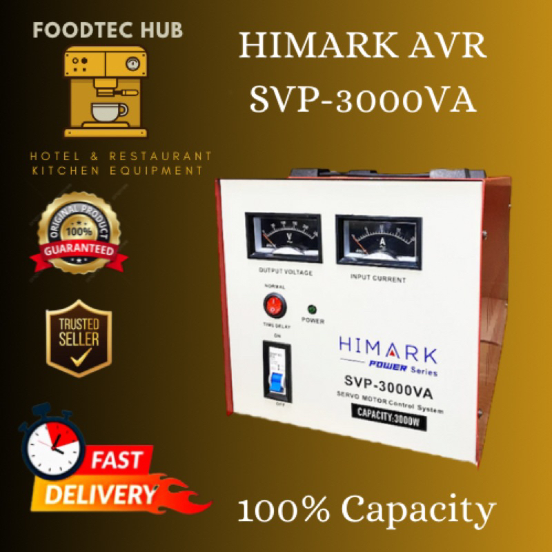 Himark AVR Automatic Voltage Regulator 3000watts SVP-3000VA Servo Type ...