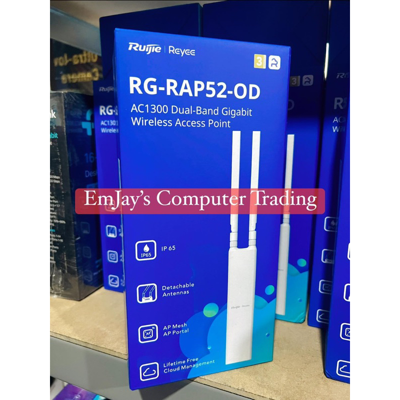 RUIJIE RG-RAP52-OD Reyee Wi-Fi 5 AC1300 Dual-Band Outdoor Access Point | Shopee Philippines