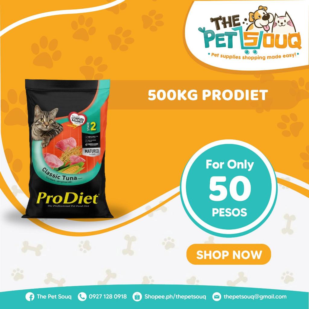Pro diet Cat Food 500g Classic Tuna CatFood | Shopee Philippines