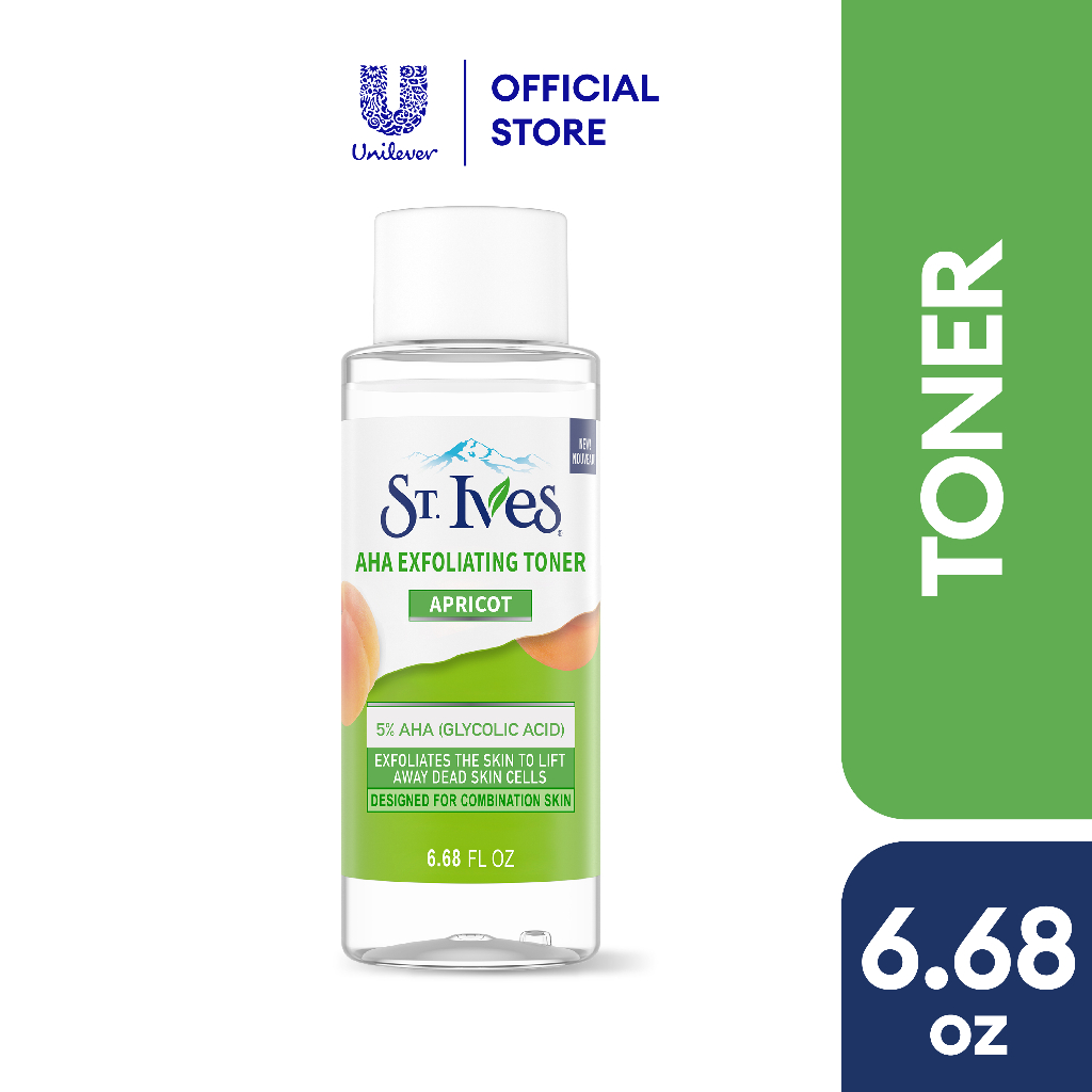 St Ives Face Care Exfoliating Toner Apricot 6.7Oz | Shopee Philippines