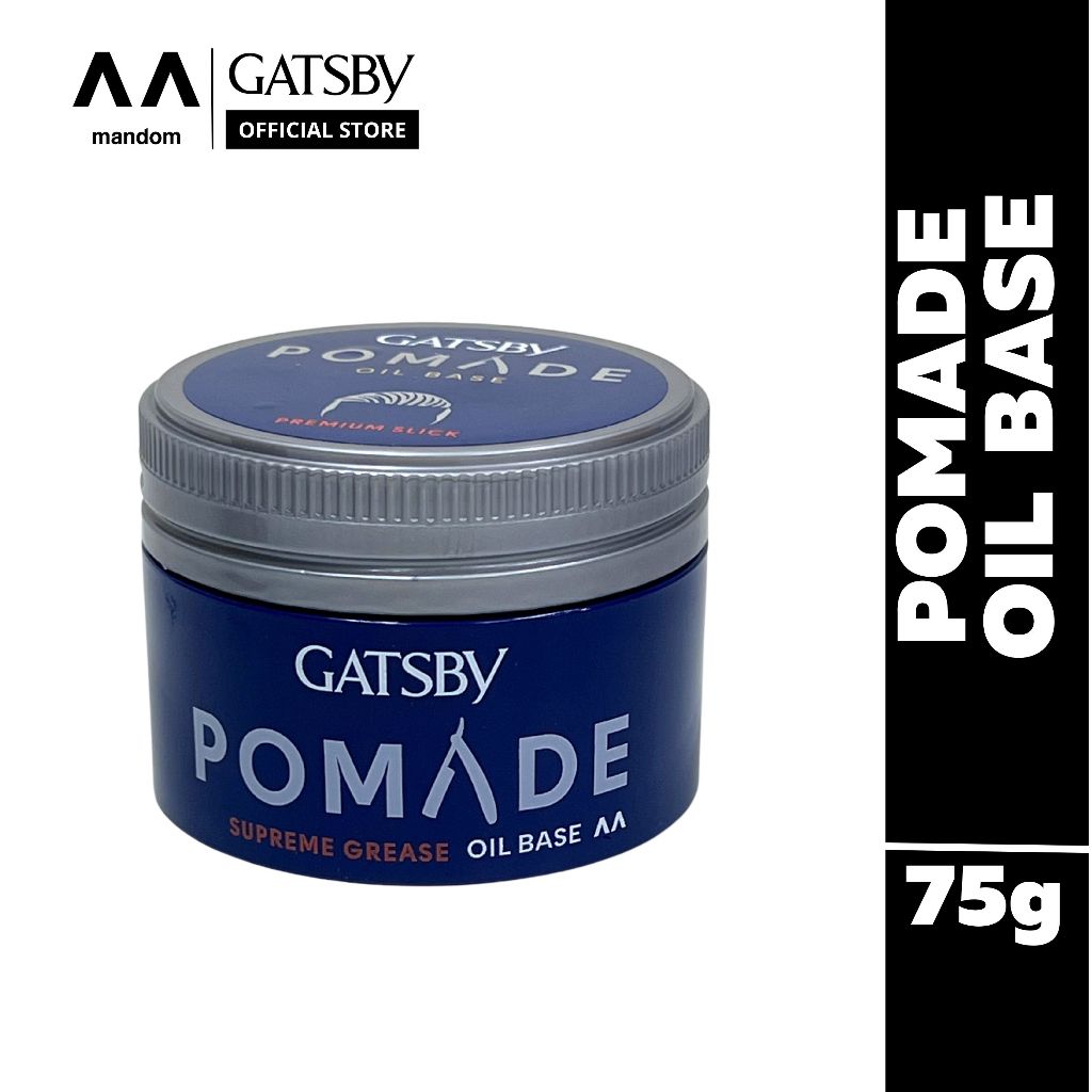 Gatsby Pomade Supreme Grease Oil Base 80G | Shopee Philippines