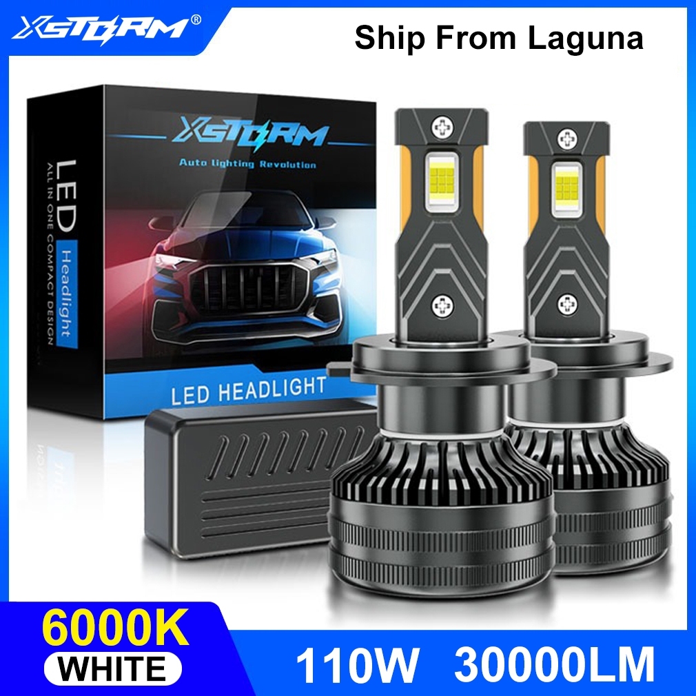 2PCS 110W 30000LM Car LED Headlight H4/H11/9005/9006 9 CHIP Auto ...