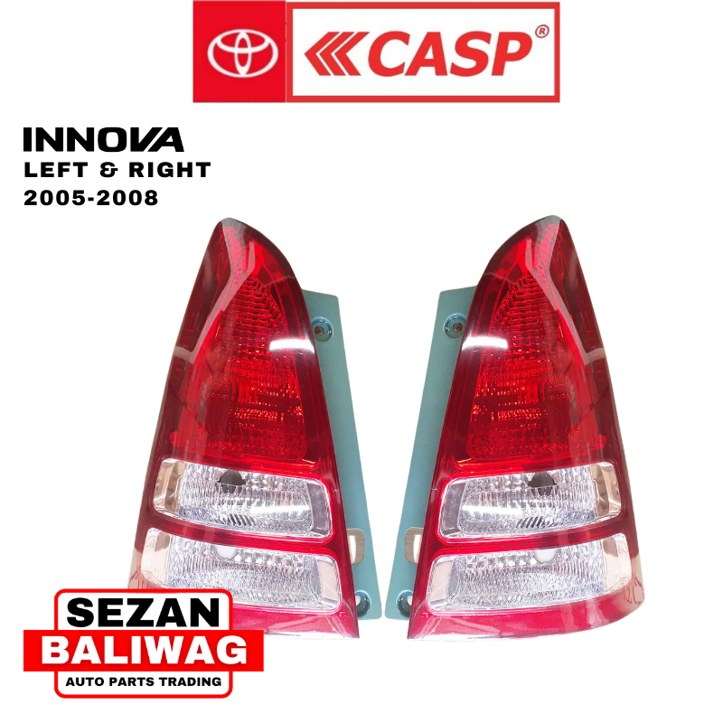 CASP TAIL LIGHT TAIL LAMP REAR LAMP SET RIGHT LEFT TOYOTA INNOVA 2005 ...
