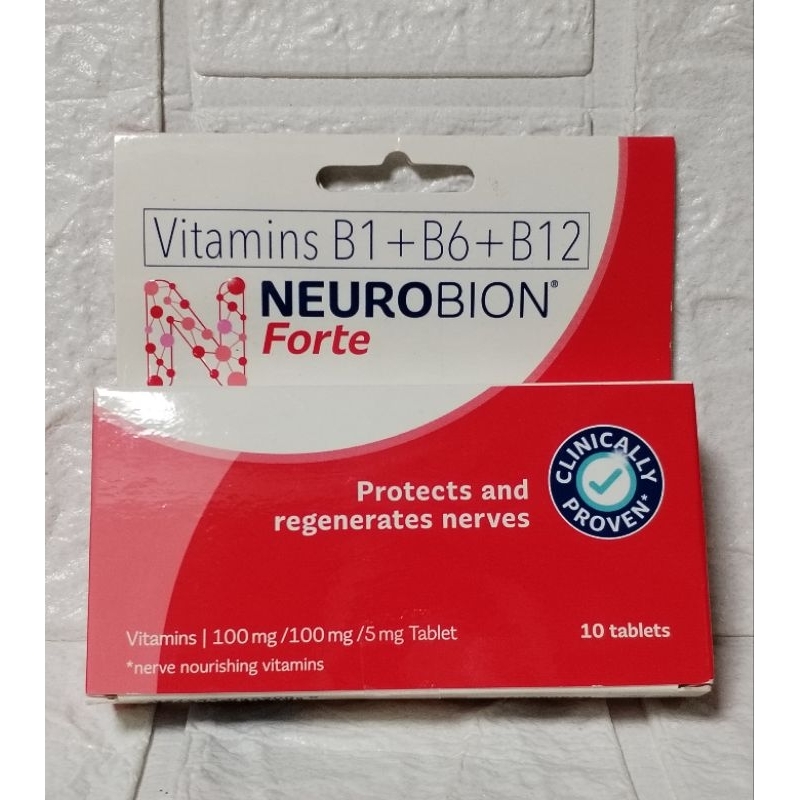 NEUROBION FORTE PROTECTS AND REGENERATES NERVES (10Tablet) | Shopee ...