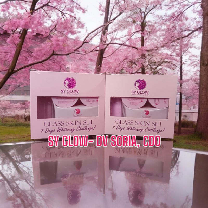 2PCS SY GLOW GLASS SKIN SET | Shopee Philippines