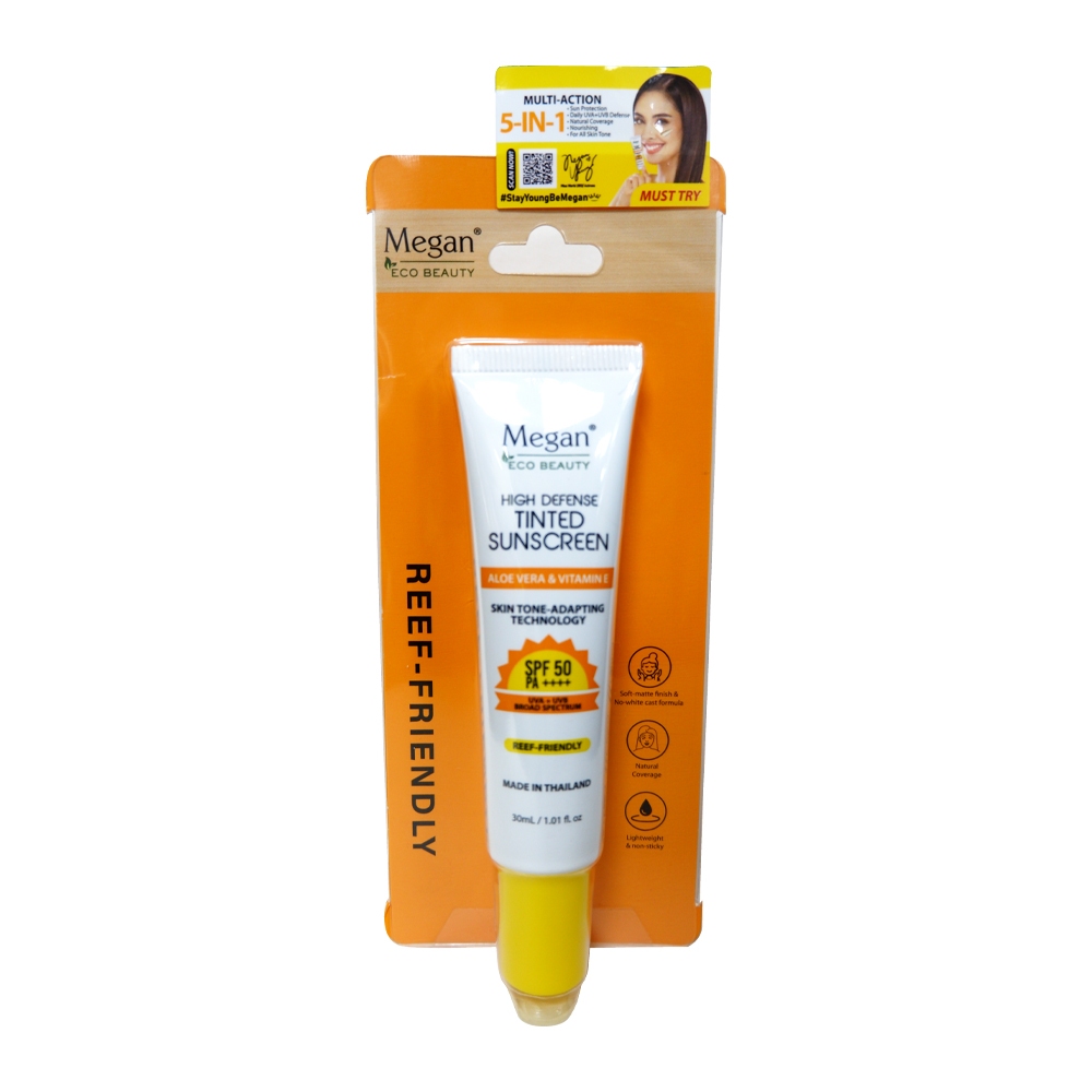 Megan Tinted Sunscreen SPF 50 30ml | Shopee Philippines