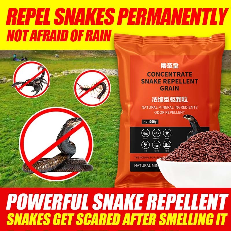 Super Concentrated snake repellent 500g Contains herbal minerals with a ...