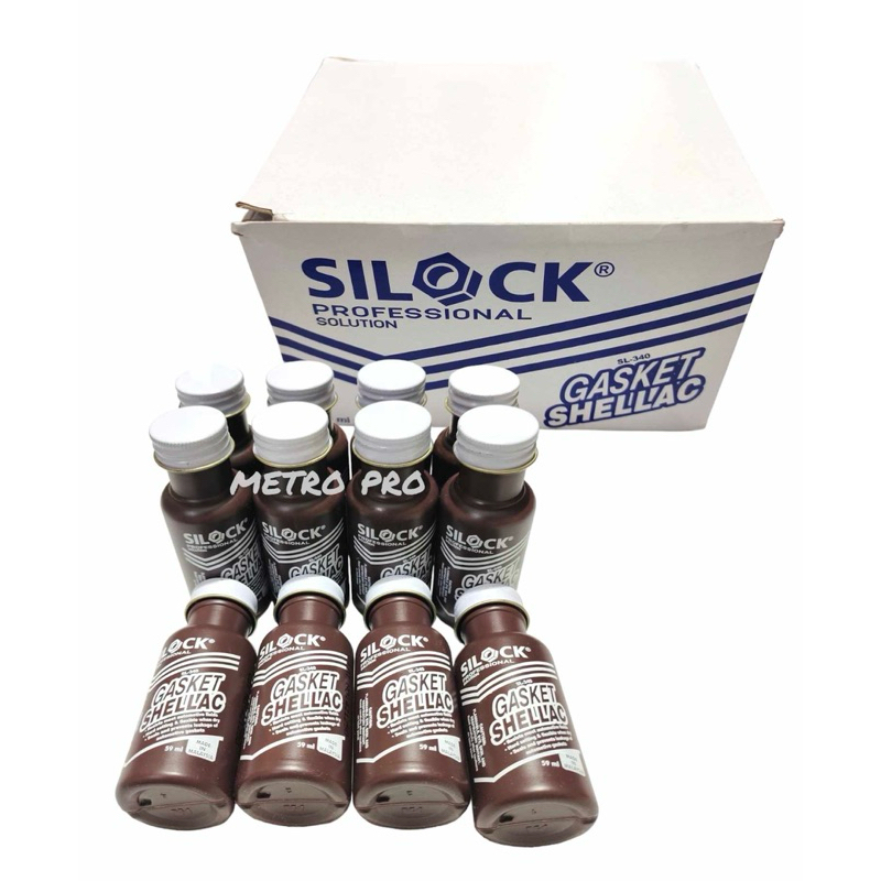 Silock SL-340 Shellac Gasket Seals and Prevents Leakage of Automotive ...