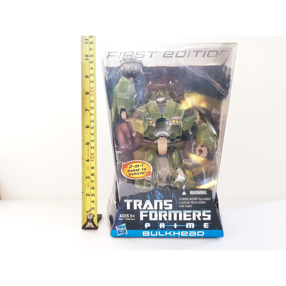 Transformers prime first edition Bulkhead voyager class MISB | Shopee ...