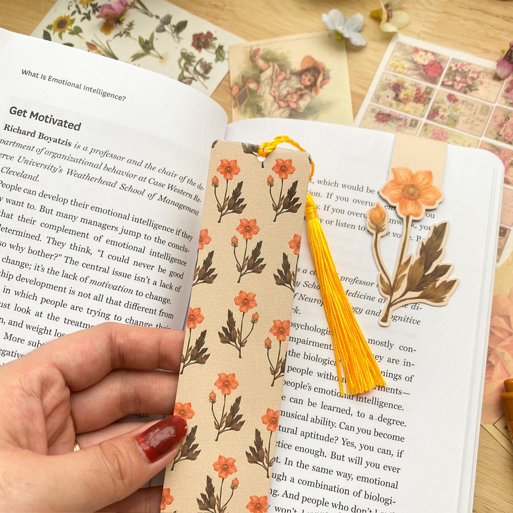 Buttercup Magnetic and Metal Bookmark Set, Spring Bookmarks, Cute ...