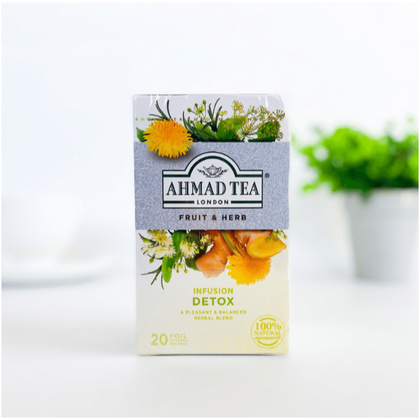 AMHAD TEA DETOX BLEND HE ALU 20X2G | Shopee Philippines