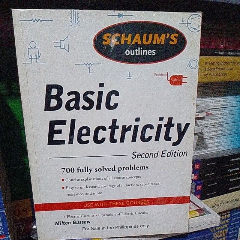 Basic Electricity (Schaum"s outline) | Shopee Philippines