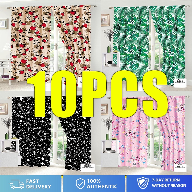 10PCS Curtains Sale Free Shipping 85x185cm Curtain 3 For 100 Makapal ...