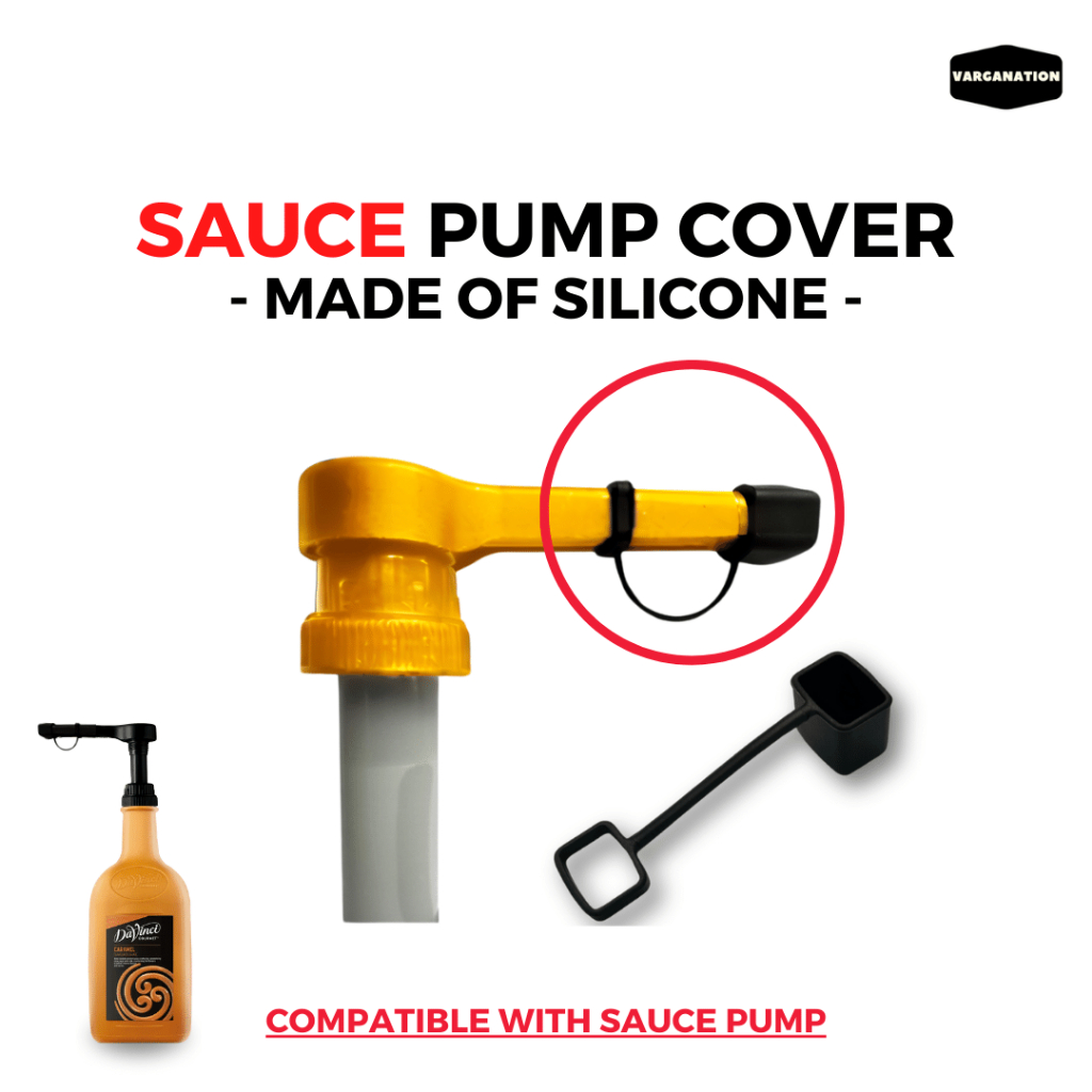 Sauce Pump Nozzle Cover - Made of Stretchy Silicone - Torani Da Vinci ...