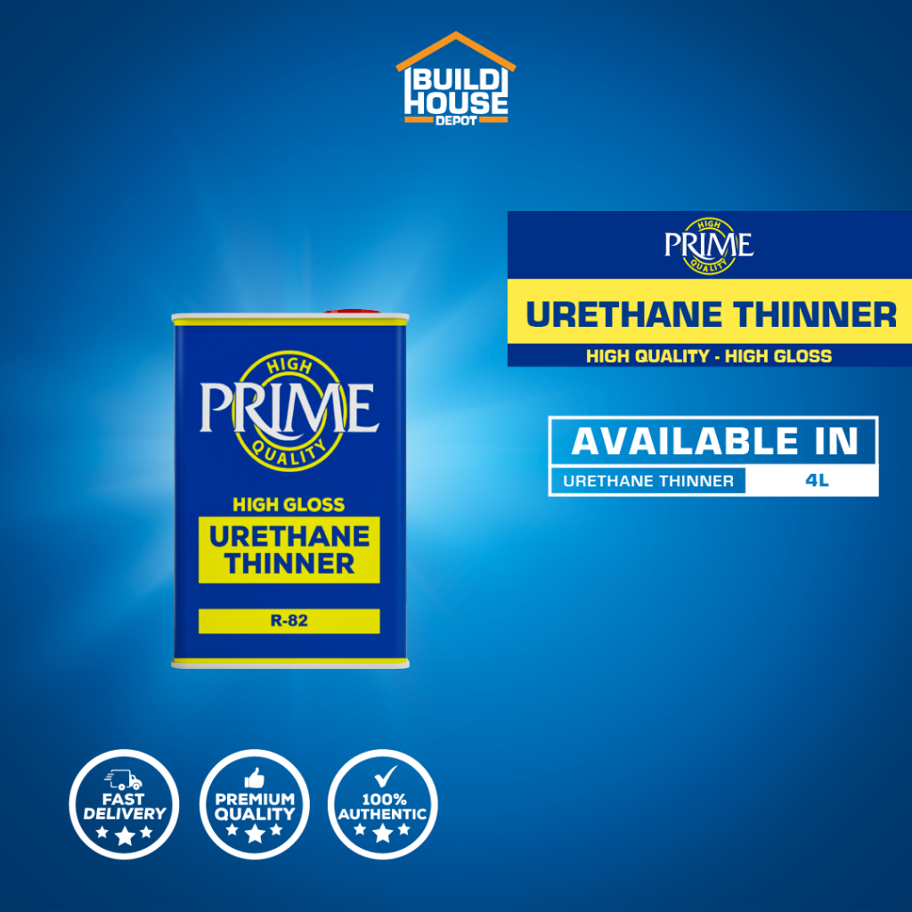 PRIME High Gloss Urethane Thinner - 4L | Shopee Philippines