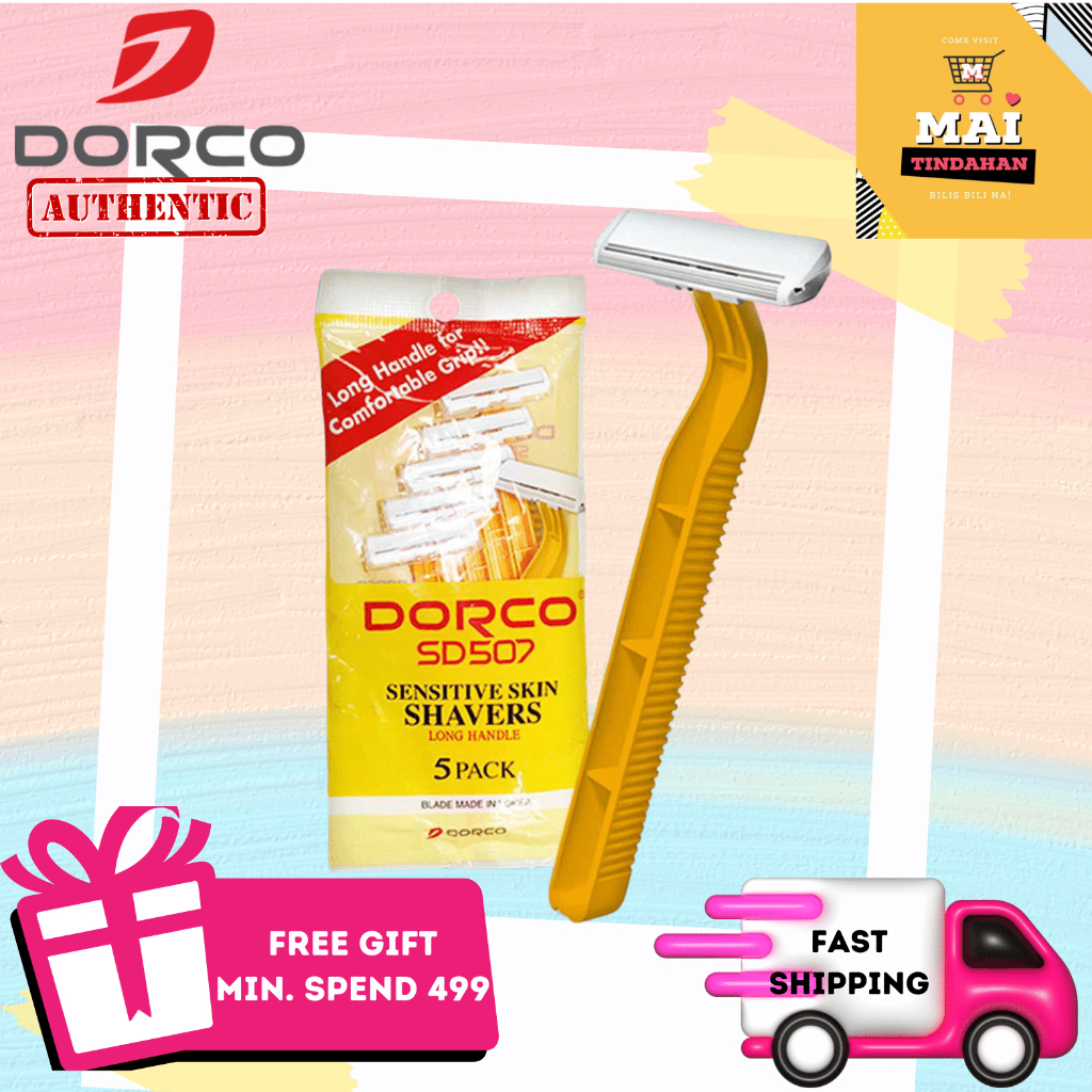 DORCO YELLOW RAZOR (5PCS PER PACK) | Shopee Philippines