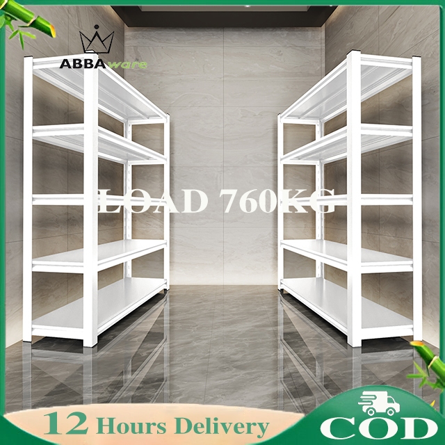 Boltless Steel Rack 6 Layers Organizer Adjustable Heavy Duty Rack Metal ...