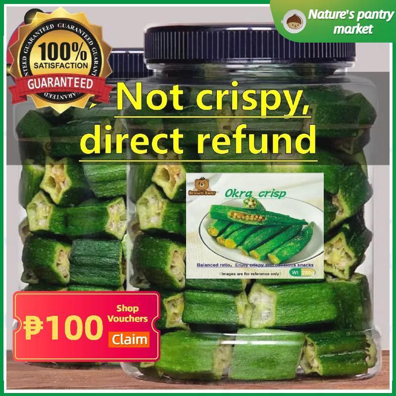 High Fiber okra chips vegetable chips dried fruits and vegetables Ready ...