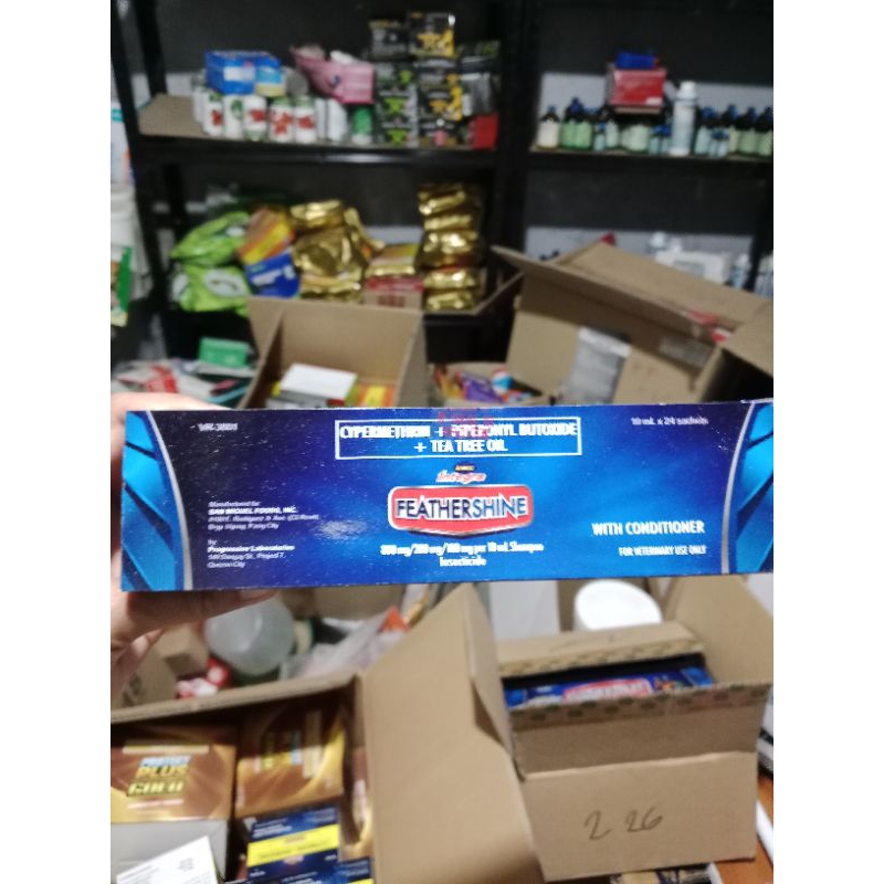 BMEG FEATHER SHINE 1 BOX (10MLX24) | Shopee Philippines