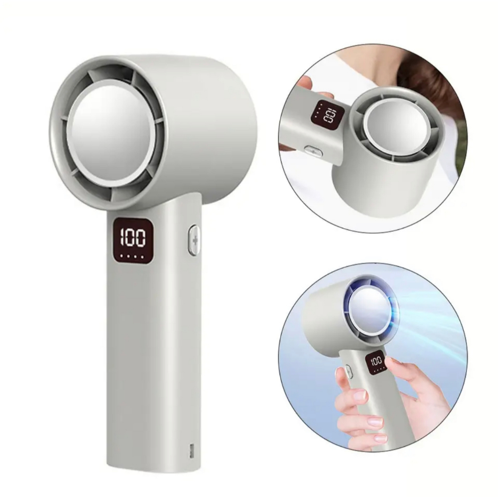 Jcam ULTRA HIGH-SPEED MINI Air Fan Handheld Turbo Fan 9m/s Strongwind ...