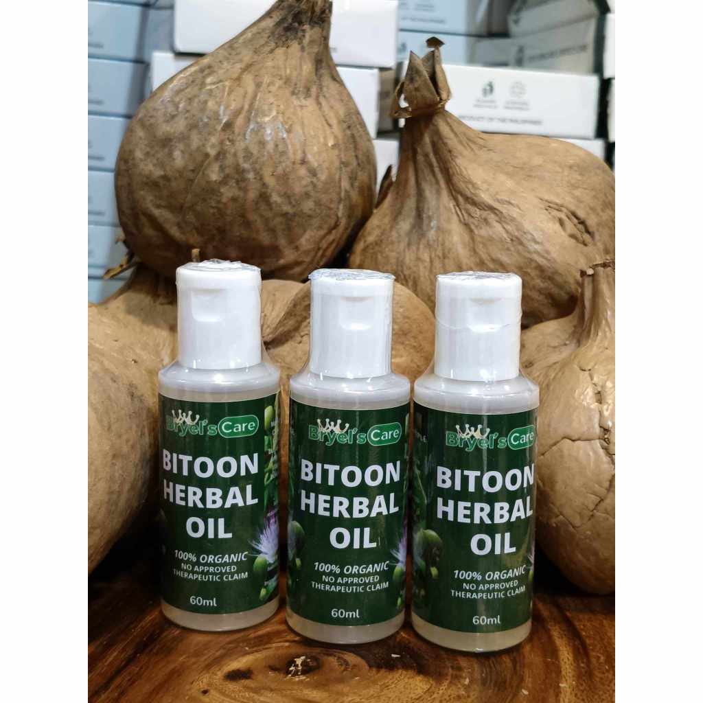 1 LITER BRYELS CARE PURE BITOON OIL PANLUSAW NG MGA BUKOL/ORIGINAL BITOON EXTRACT OIL | Shopee ...