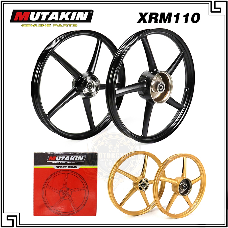 MUTAKIN SP522 Mags 5 Spokes Wave110 XRM110 Front Disc Brake 4 Holes ...