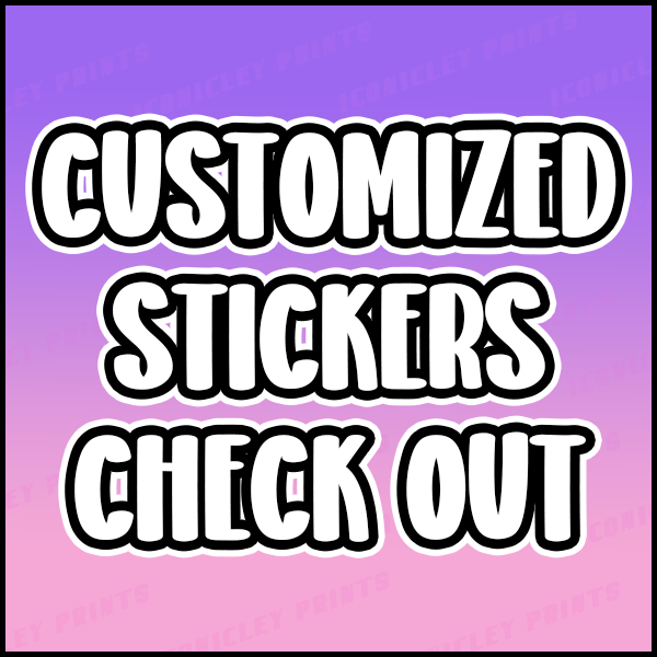 CUSTOMIZED STICKER CHECK OUT SOLD PER PIECE | WATERPROOF STICKER ...