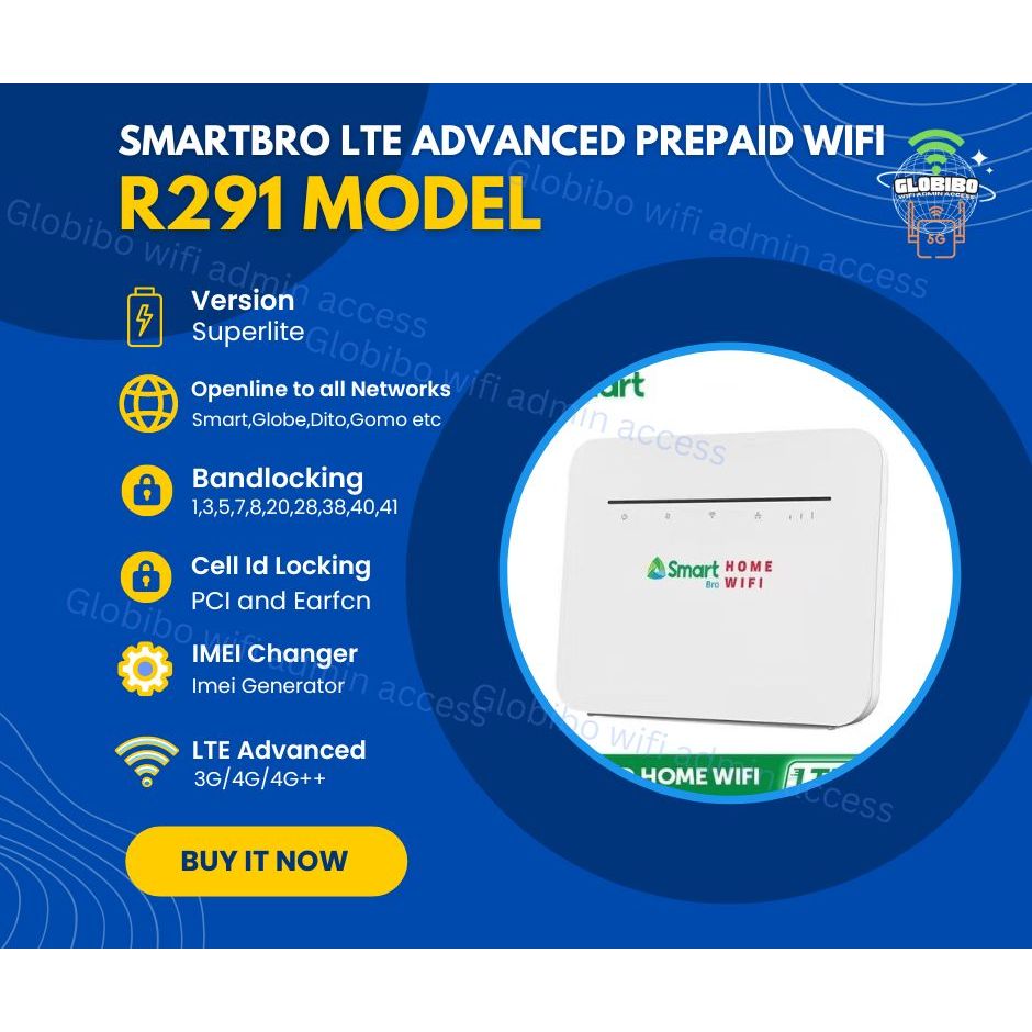 Smartbro R291 OPENLINE ARS EMOJI Superlite version LTE ADVANCE | Shopee ...