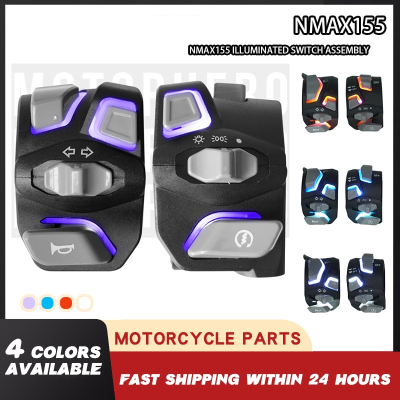 Domino Switch Honda Click v2/NMAX with lighting Universal | Shopee ...