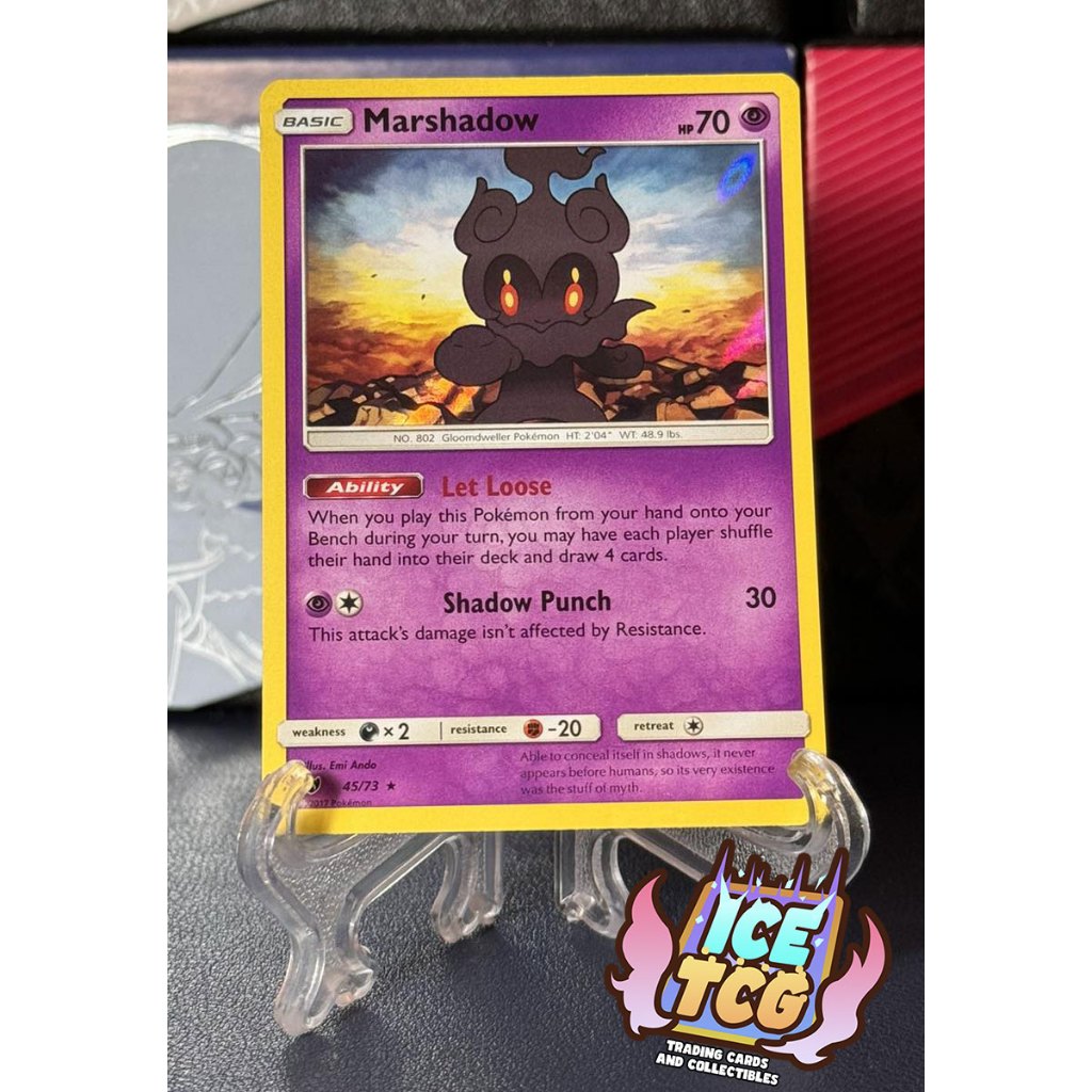 Marshadow - 45/73 - Holo Rare (Shining Legends) | Shopee Philippines