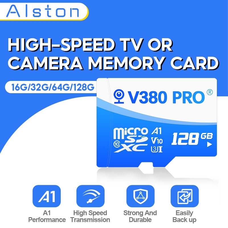 V380 PRO High speed Micro SD Card 16GB/32GB/64GB/128GB U3 TF Card For ...