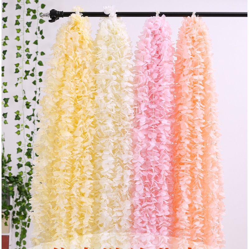 Simulated flower orchid string wedding background decoration wedding ...