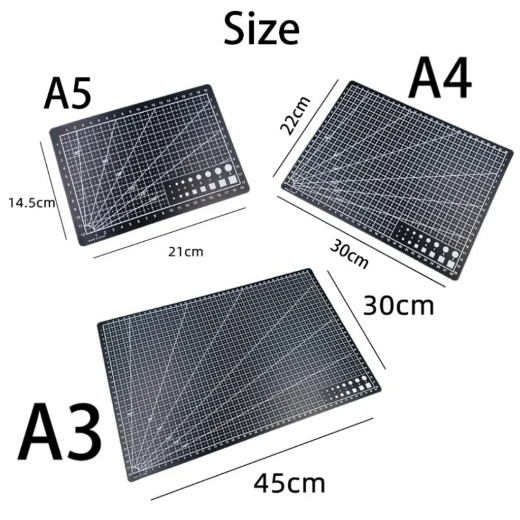 PVC Cutting Mat Self-Healing A3 A4 Pad Double-sided DIY Tool Board ...