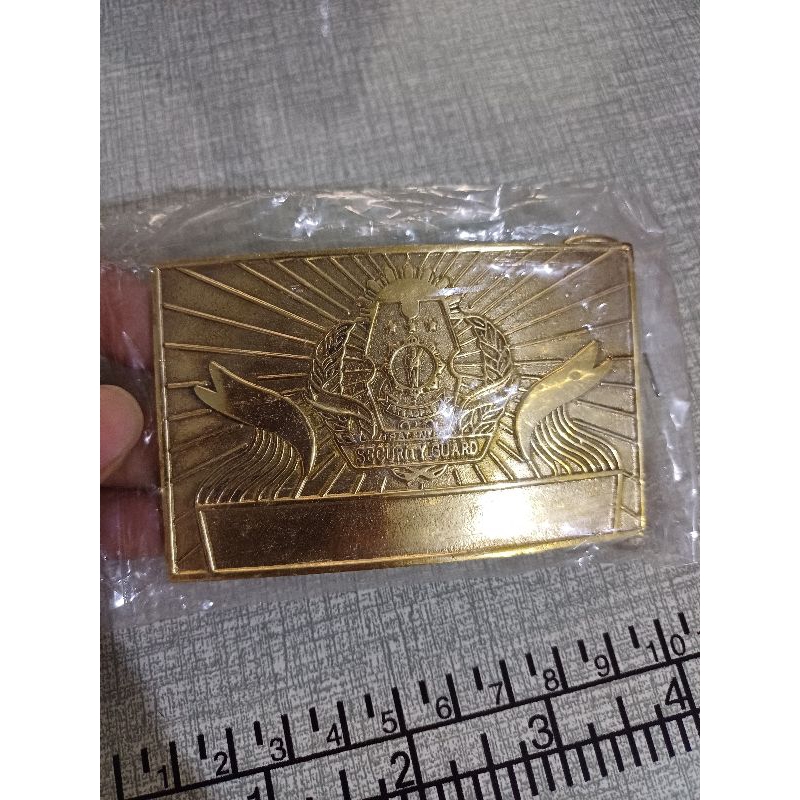 Security Guard Buckle | Shopee Philippines
