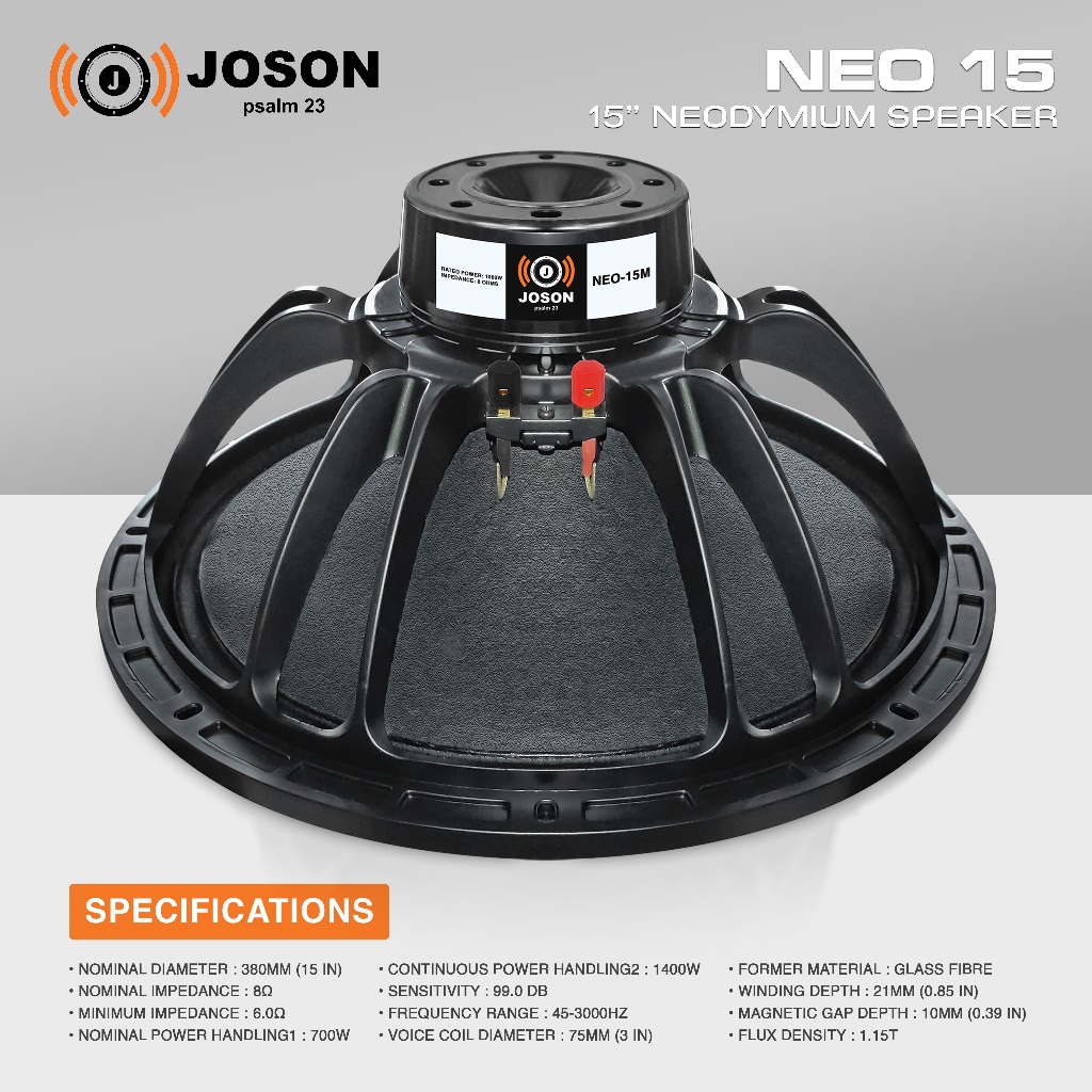 Joson NEO 15 PA Instrumental Line Array Speaker | Shopee Philippines