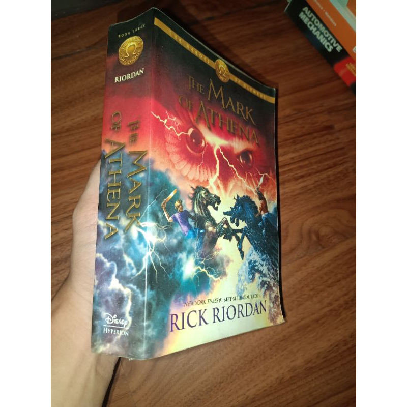 The mark of Athena by Rick Riordan | Shopee Philippines