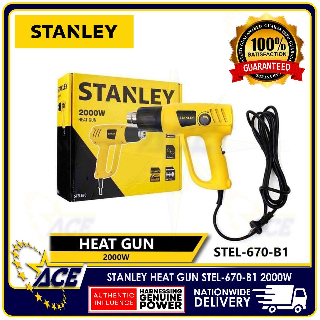 Stanley Professional Heat Gun 2000W STEL670 | Shopee Philippines