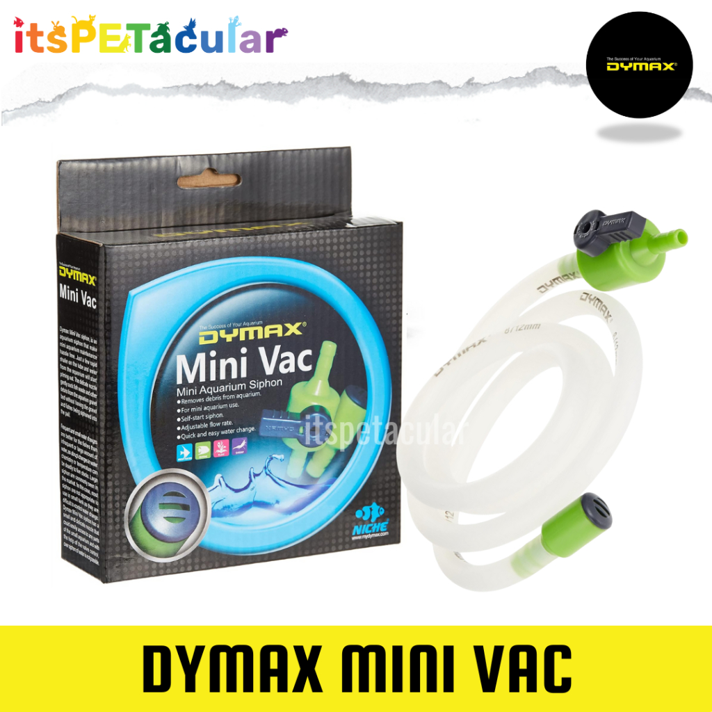 DYMAX Mini Vac Syphon Pump for Small Tanks / Aquarium | Shopee Philippines