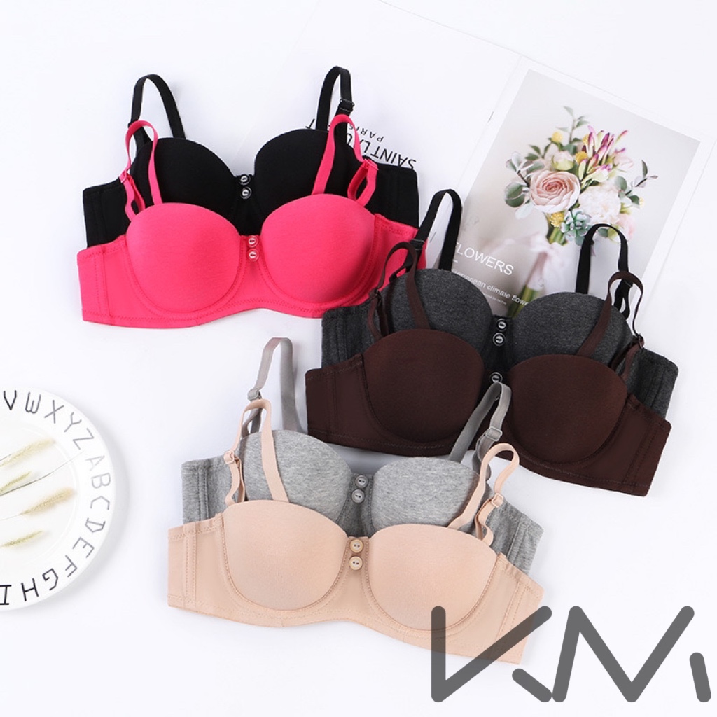 Push Up Bra With Wire Wonderbra Comfortable Underwear N221 | Shopee ...
