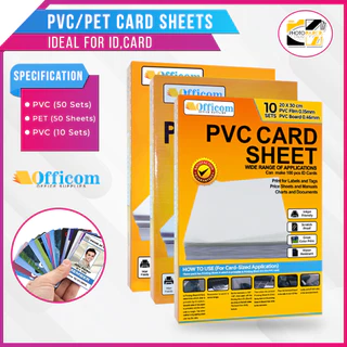 pvc card sheet - Best Prices and Online Promos - Jun 2024 | Shopee ...