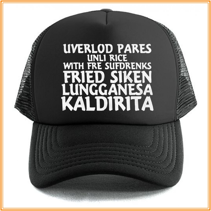 Diwata Net Cap Pares Overload Trucker Hat Mesh Snap Back Trend Trending ...