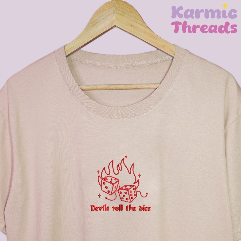 Embroidered Devils Roll the Dice Taylor Swift T-shirt (Lover Album ...