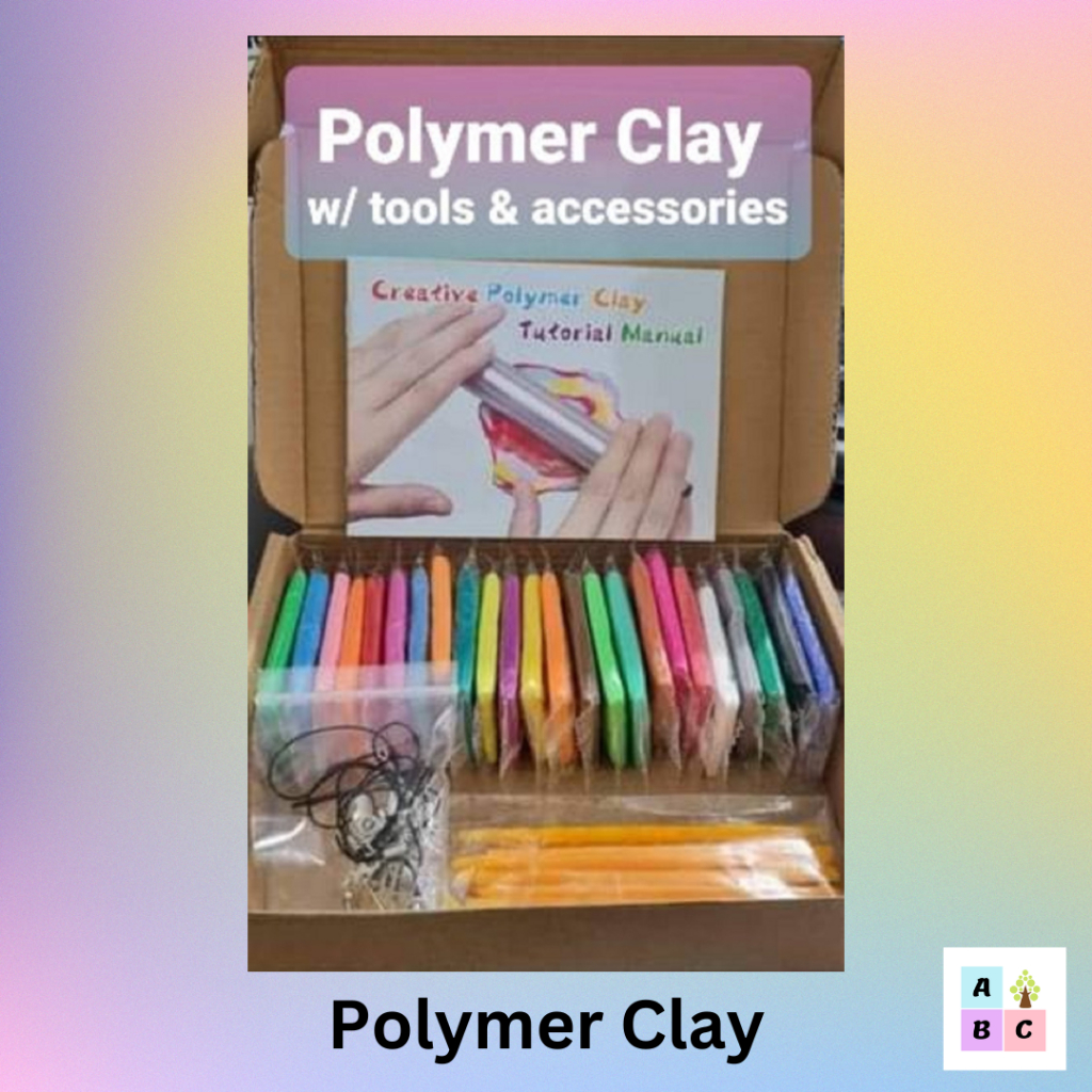 Polymer Clay 24 Colors Oven Bake with tools accessories | Shopee ...