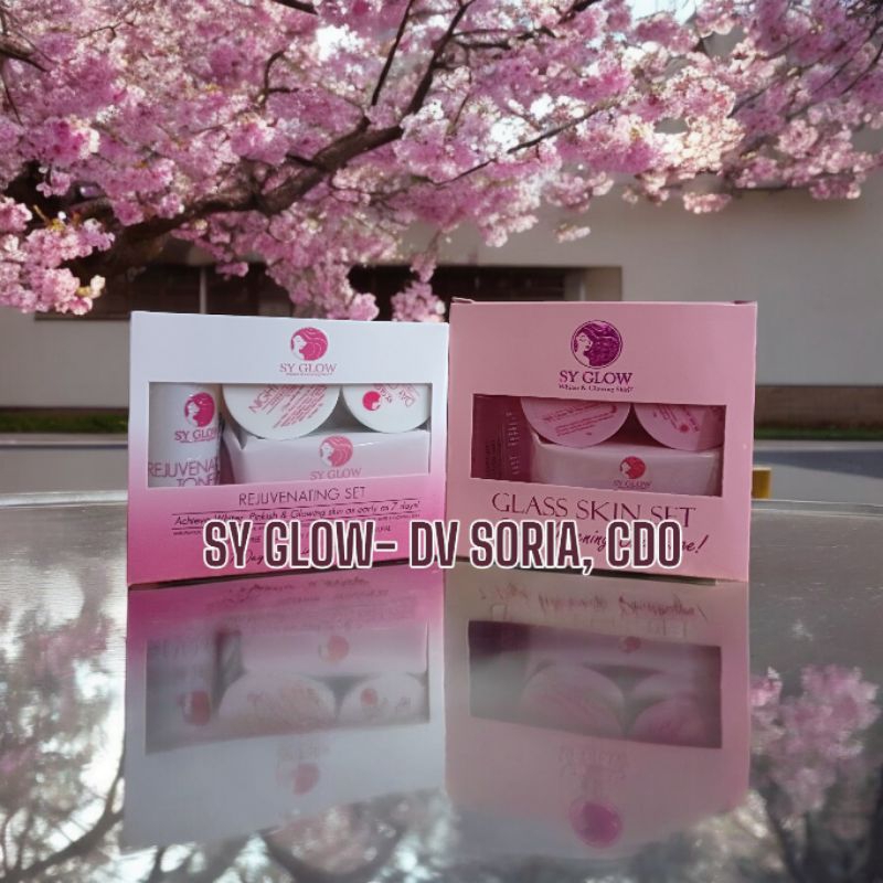 SY GLOW GLASS SKIN AND REJUV SET BUNDLE | Shopee Philippines
